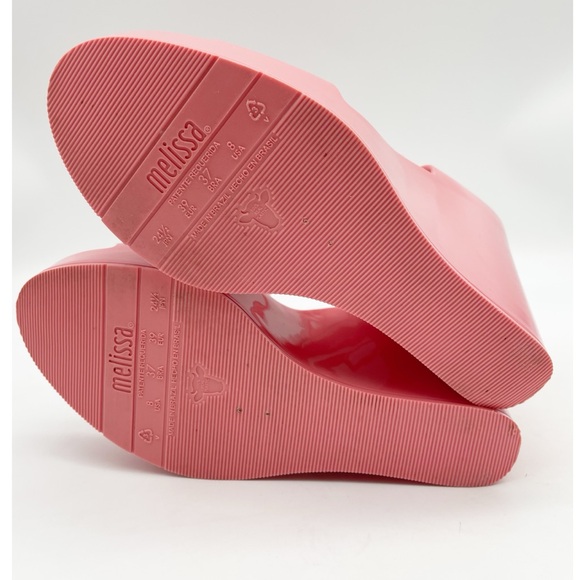 Melissa | Shoes | Melissa Womens Mar Platform Wedge Sandals In Pink Us ...